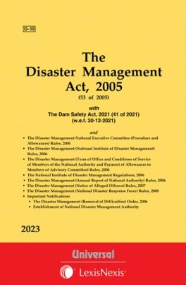 Disaster Management Act, 2005 along with Allied Rules